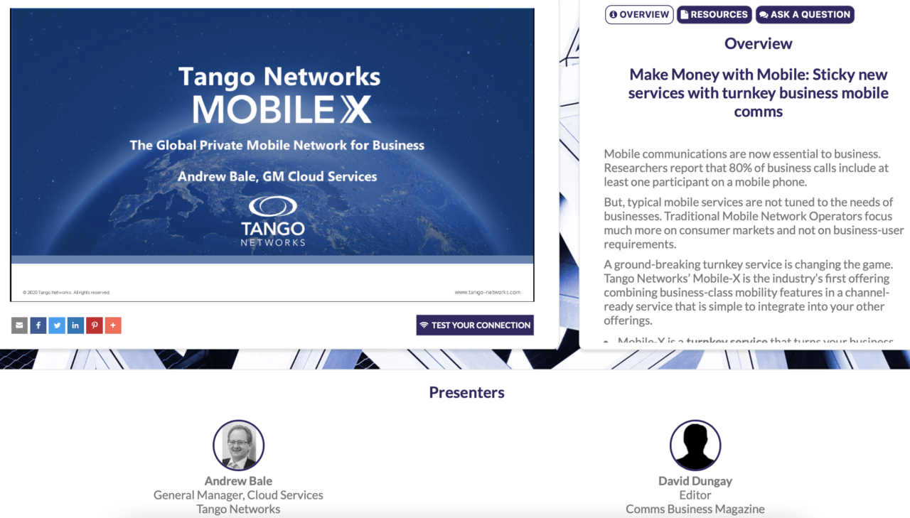 Resources - Tango Networks